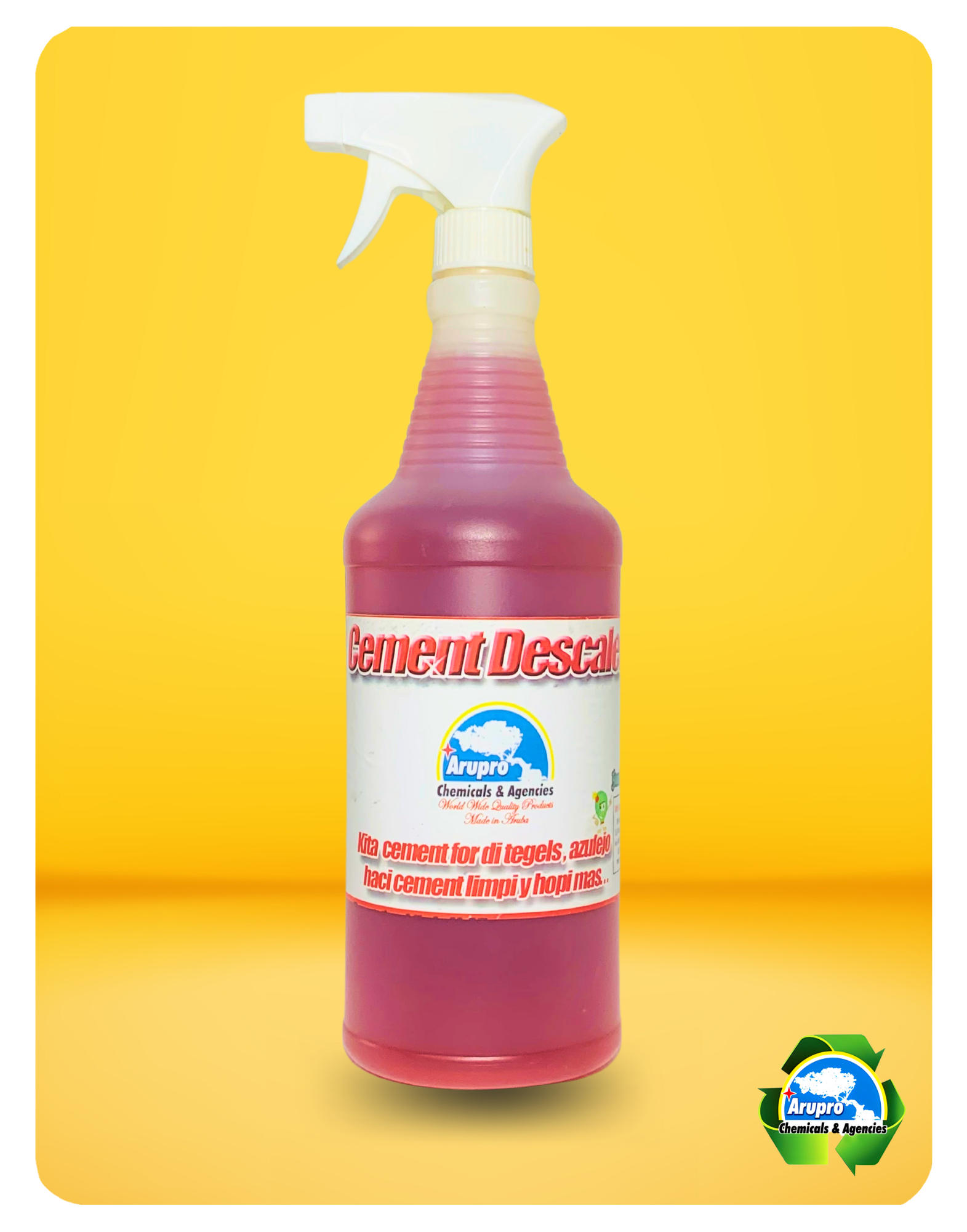 CEMENT DESCALER - 500ml – ARUPRO CORPORATION N.V.