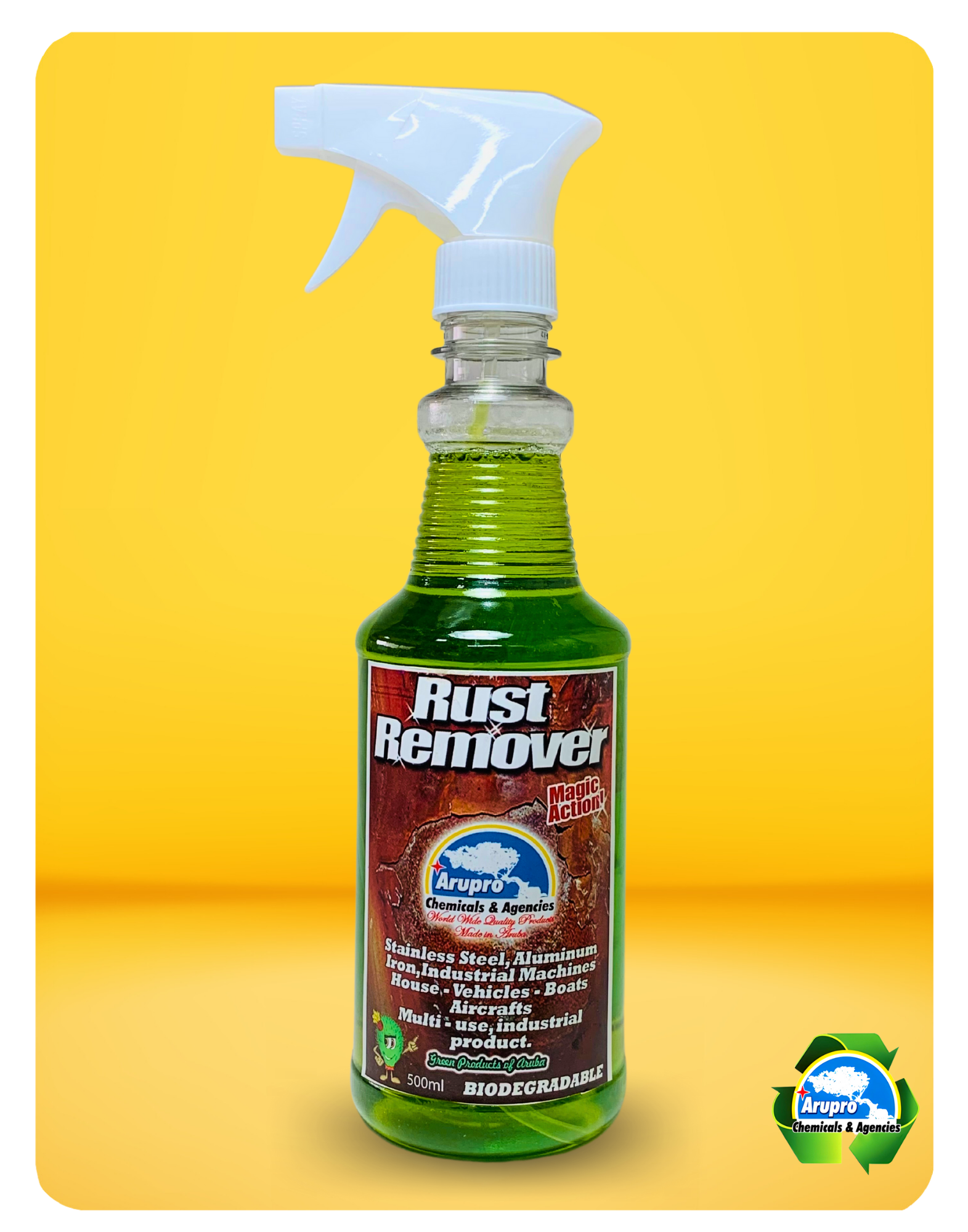 RUST REMOVER - 500ml – ARUPRO CORPORATION N.V.