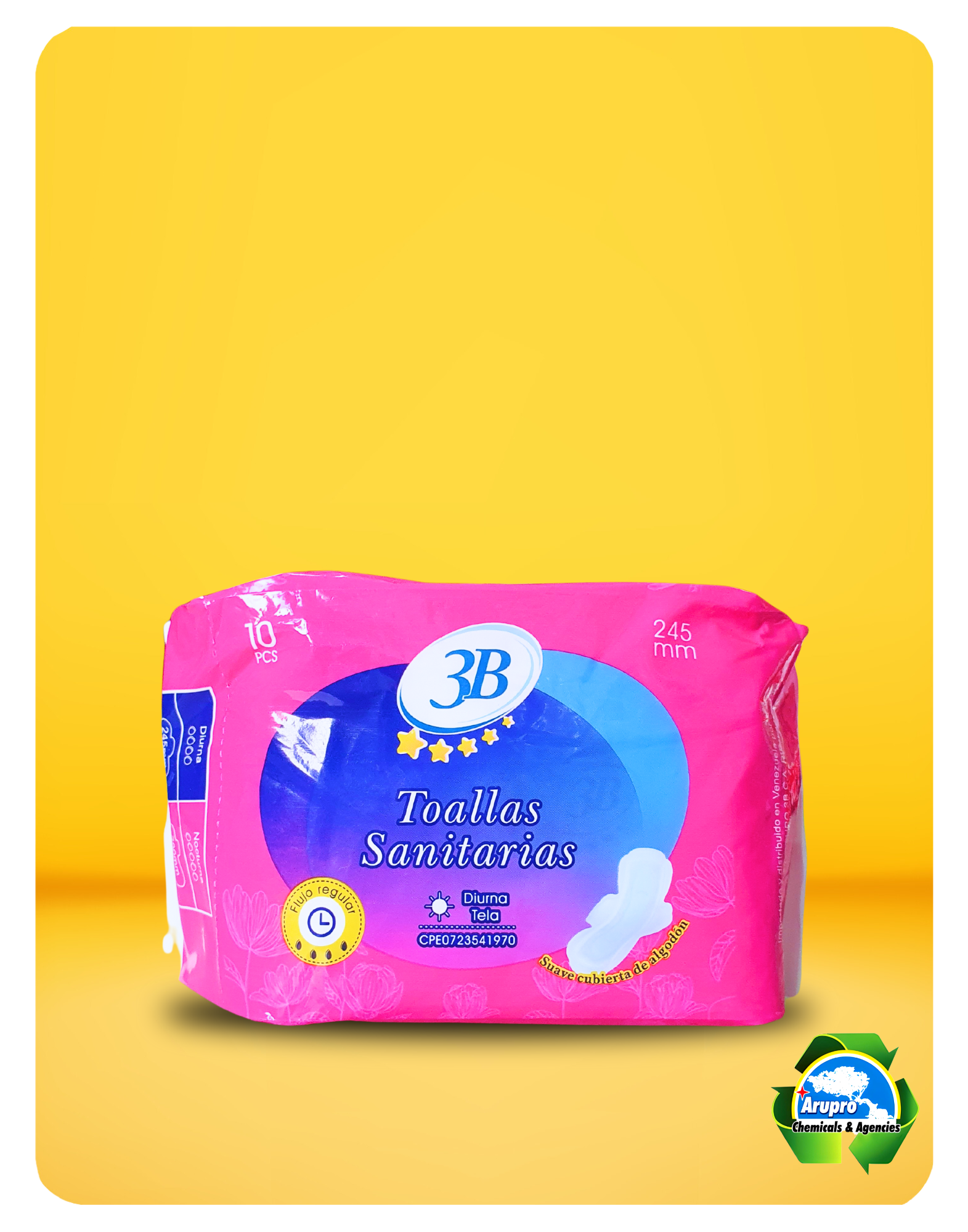 3B INTIMATE PADS - DAYTIME – ARUPRO CORPORATION N.V.