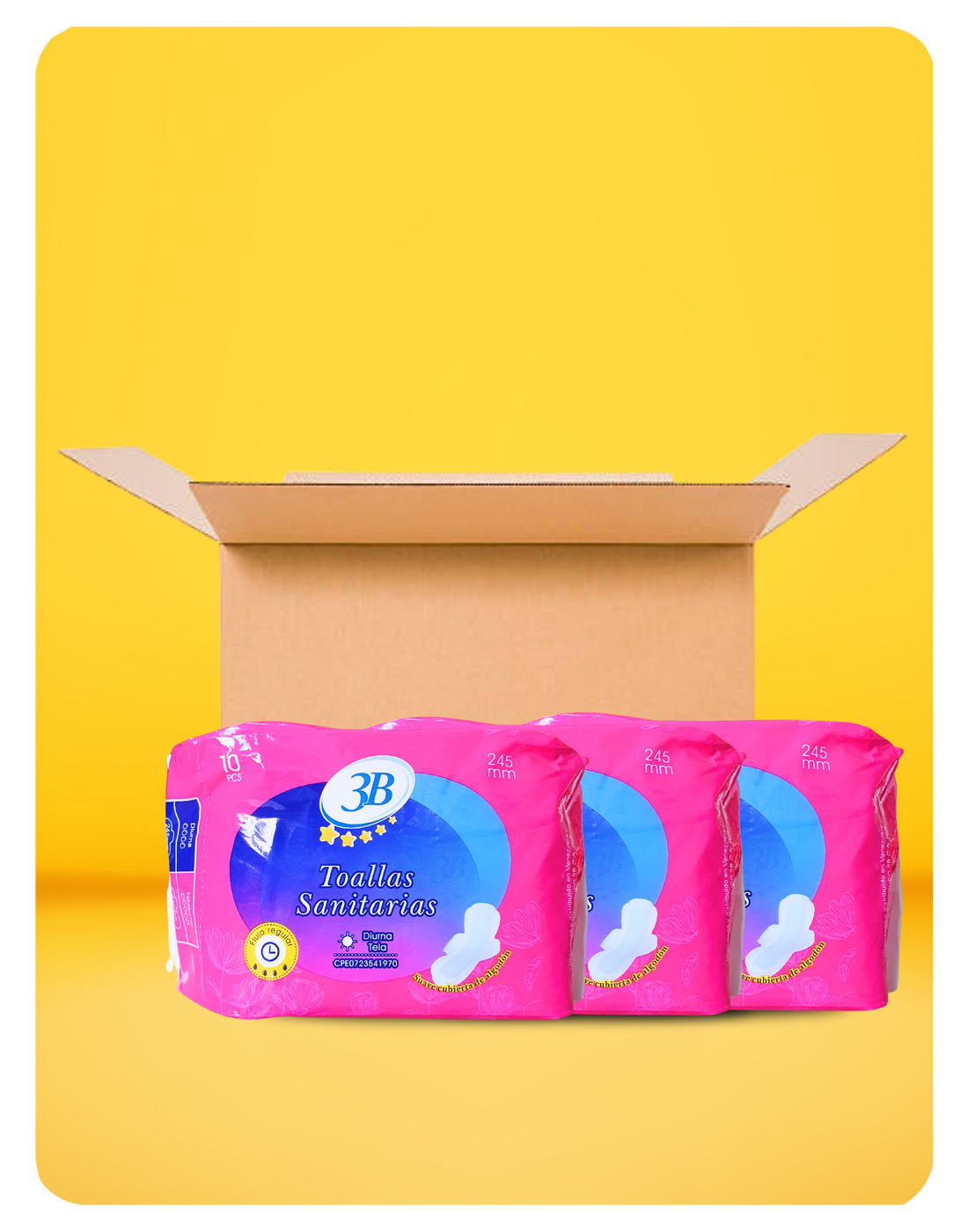 3B INTIMATE PADS - DAYTIME – ARUPRO CORPORATION N.V.